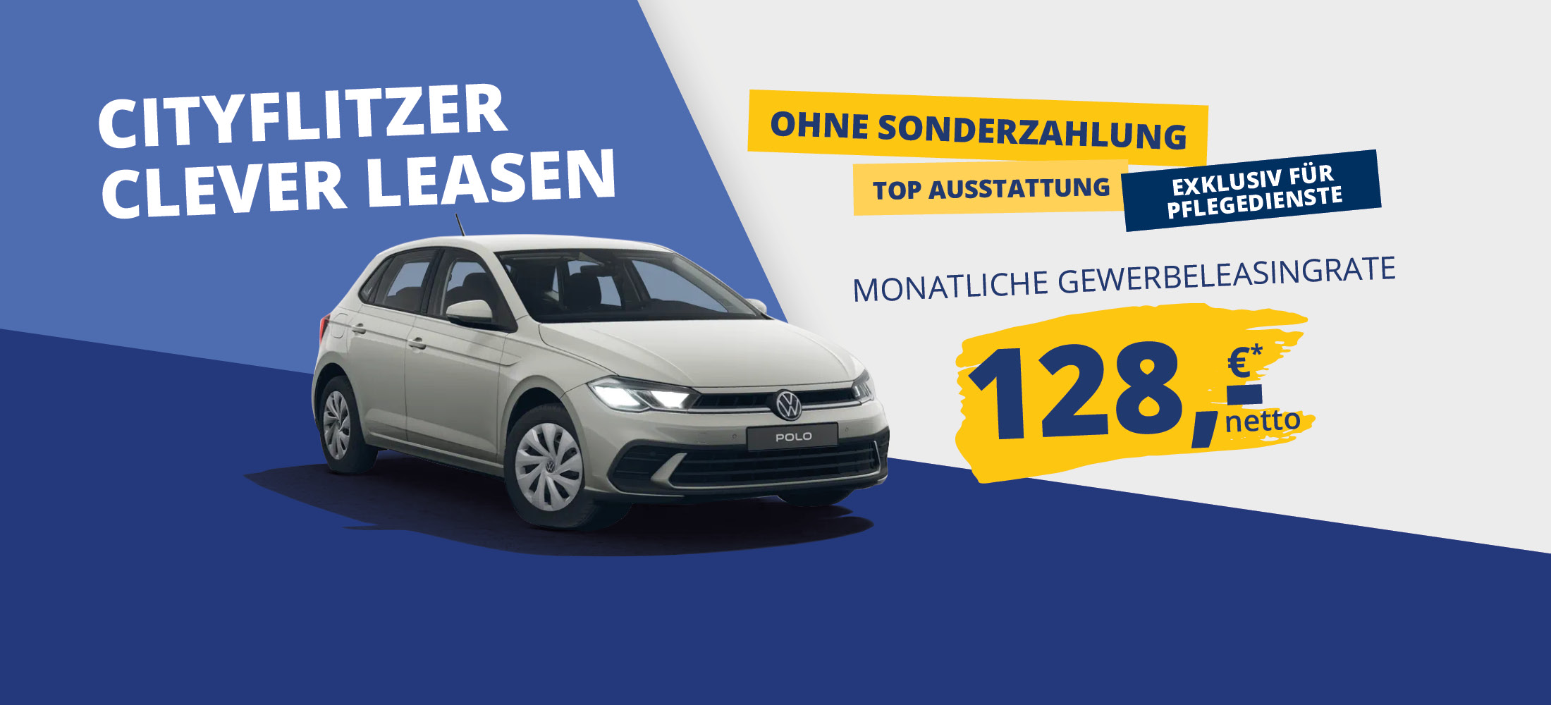 VW Polo Life Gewerbeleasing ab 128 € netto – clever leasen im Autohaus ...